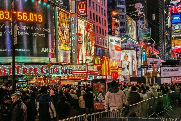 New York: Celebrating New Year’s Eve in Times Square! | The Whole World ...