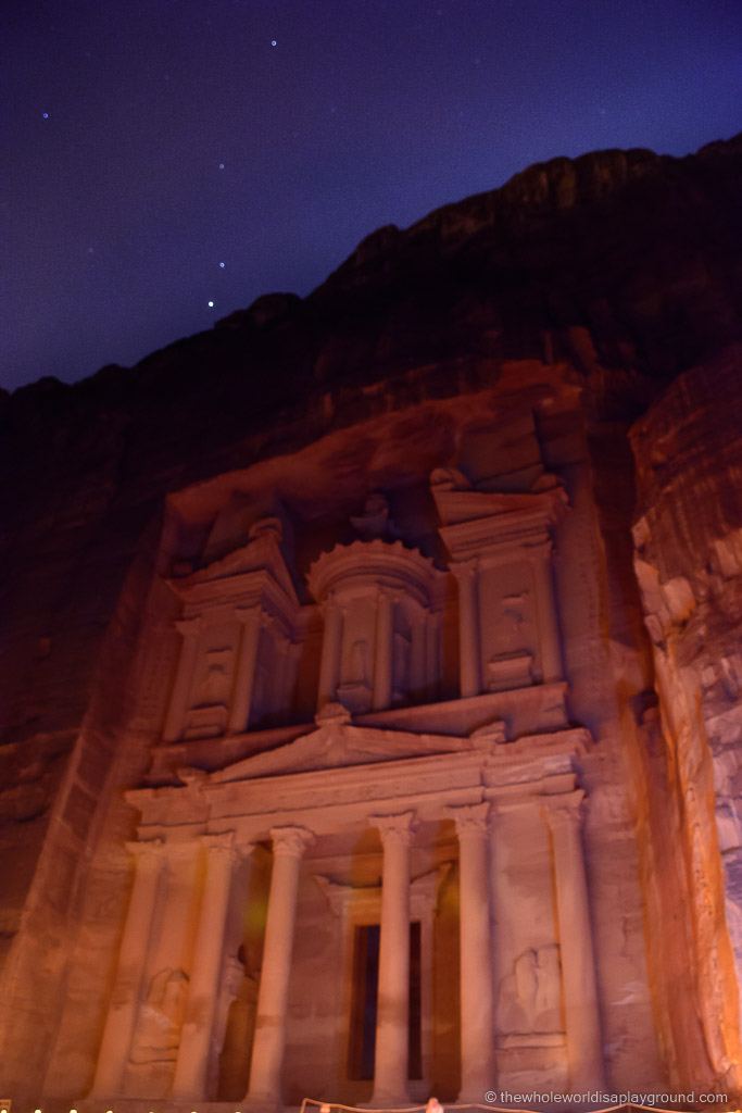 Petra By Night: a candlelit visit to the ruins of Petra | The Whole ...
