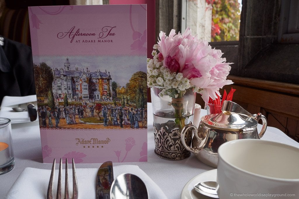Adare Manor: Afternoon Tea Celebrations in Limerick! | The Whole World ...