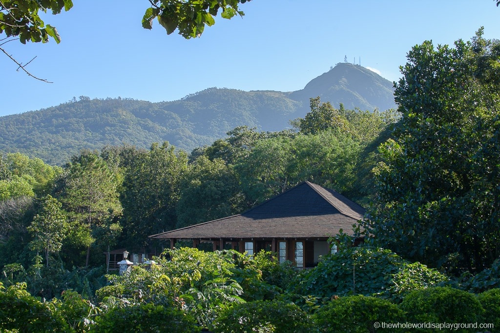 Popa Mountain Resort, Mount Popa, Myanmar: a room with the best view in ...