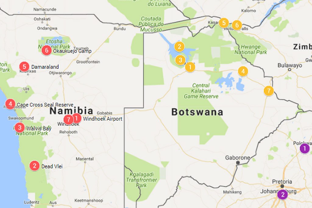 Namibia, Botswana and Victoria Falls: Ultimate self drive road trip ...