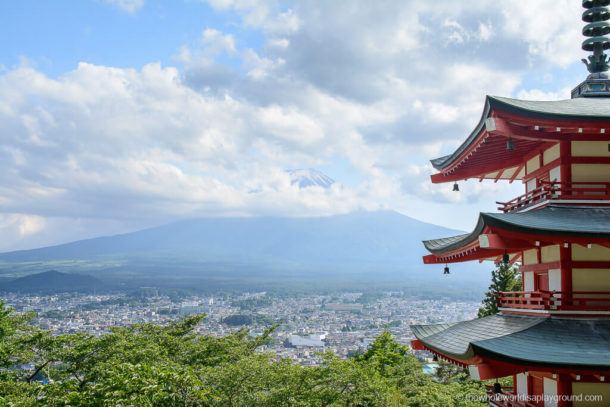 Visiting the Chureito Pagoda! Best view of Mount Fuji, Japan | The ...