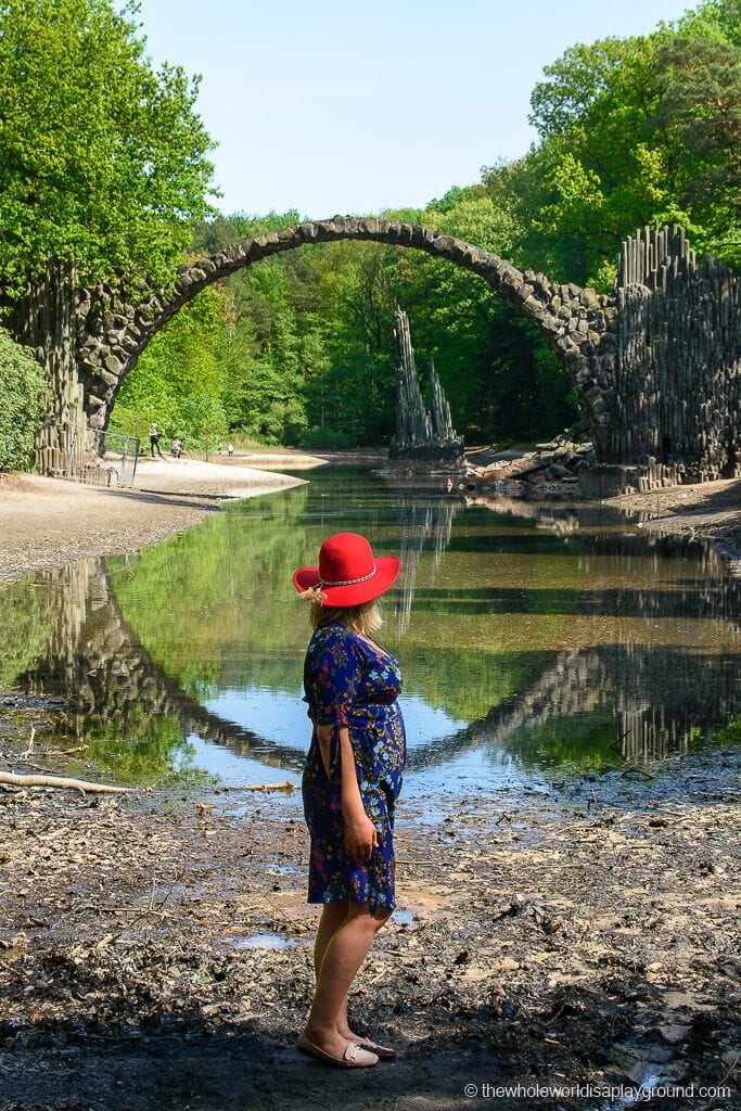 Visiting Rakotzbrücke Devil’s Bridge, Saxony Germany | The Whole World Is A Playground