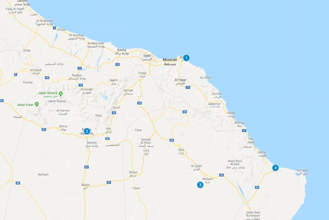 Oman Itinerary: The Ultimate 7 to 10 Day Guide | The Whole World Is A ...